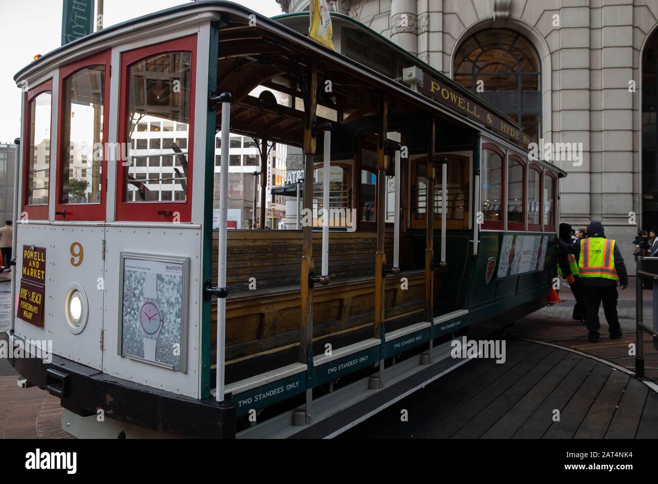 Famous and Historic Cable Car in San Francisco, USA Stock Photo - Alamy