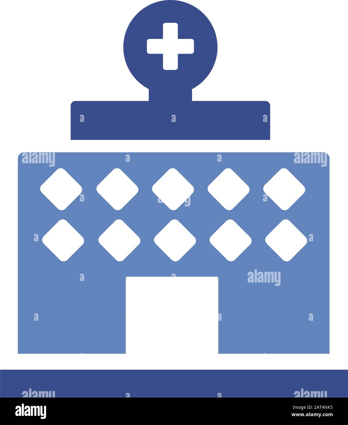 hospital building flat style icon Stock Vector Image & Art - Alamy