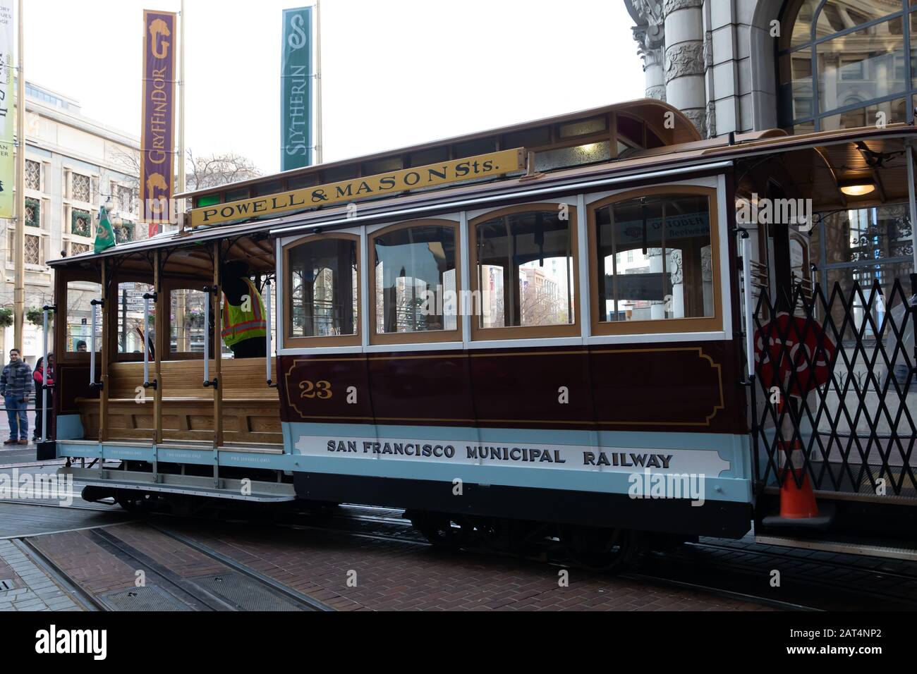 Famous and Historic Cable Car in San Francisco, USA Stock Photo - Alamy