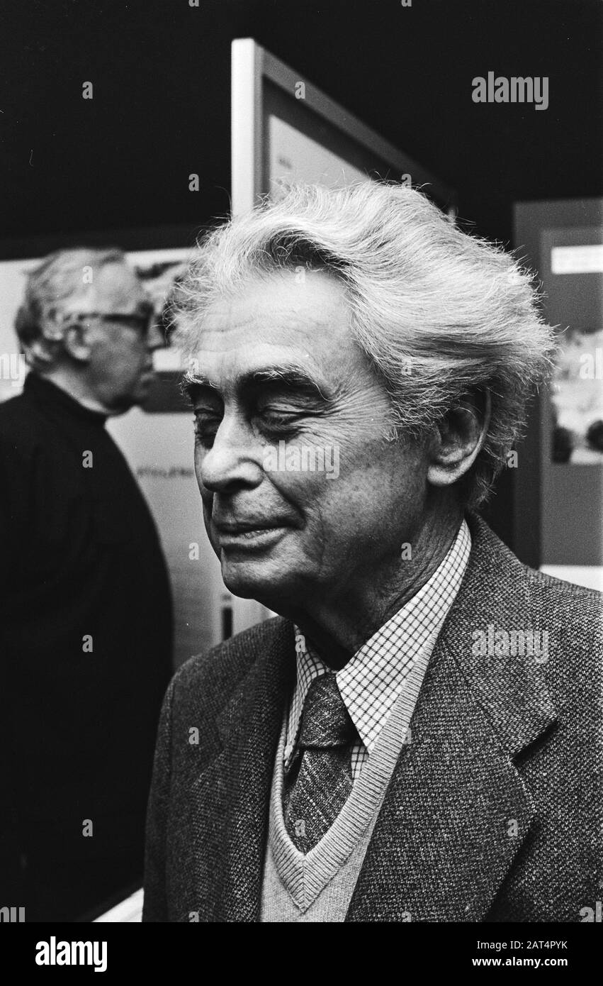 Joris Ivens in Filmmuseum in connection with exhibition about him Joris ...