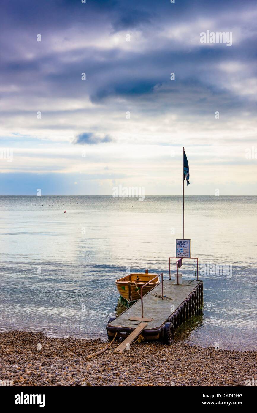 Dinghy On A Beach High Resolution Stock Photography and Images - Alamy