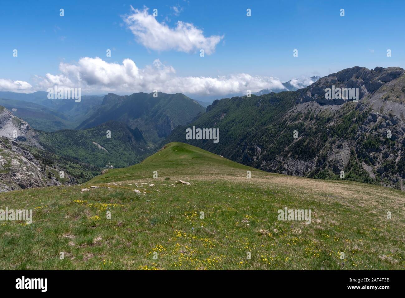 Ligurian Alps mountain range, Piedmont region, Province of Cuneo ...