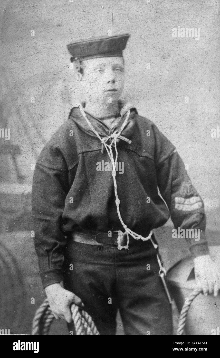 victorian sailor Royal navy Stock Photo - Alamy