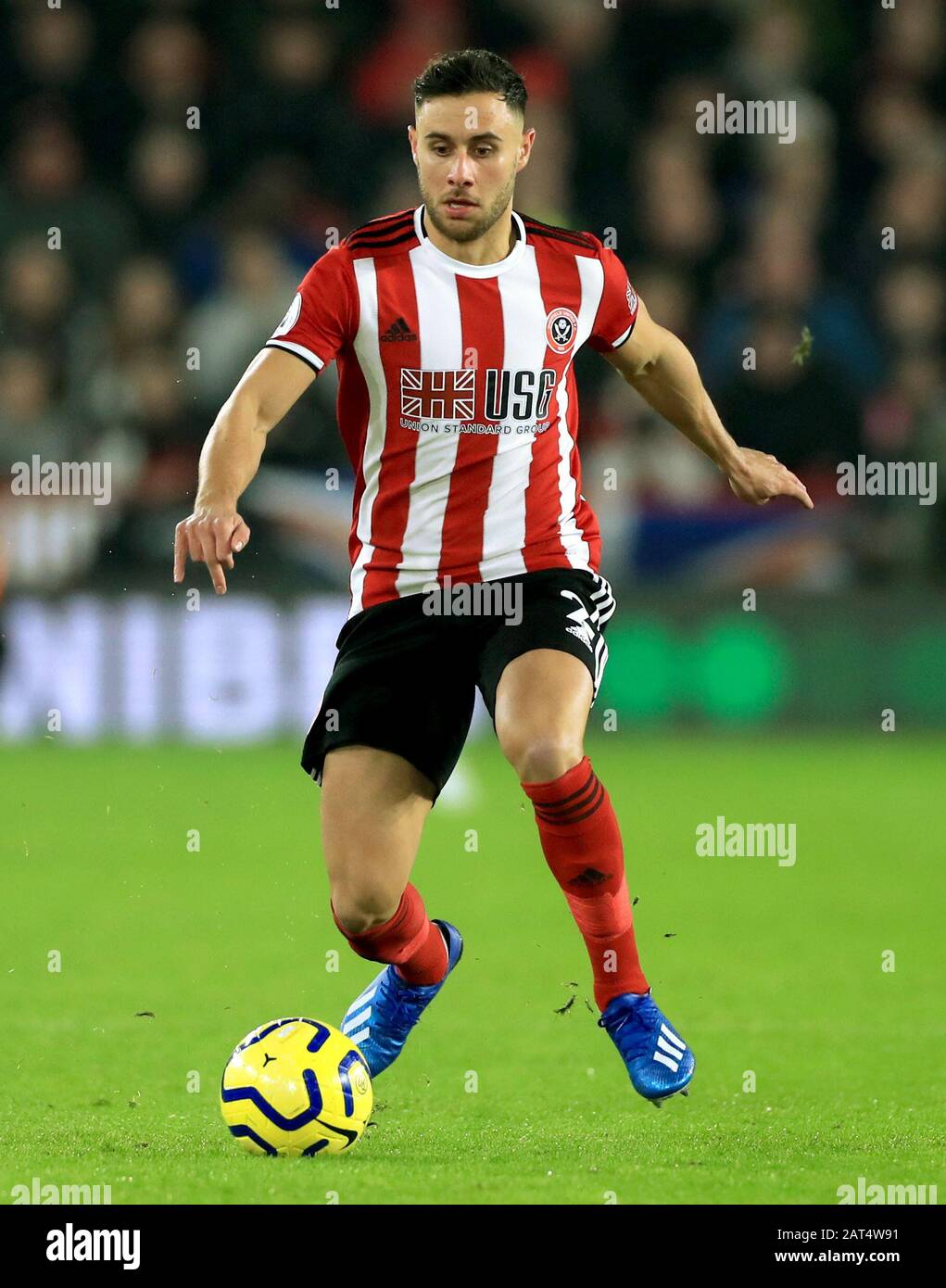 Sheffield United's George Baldock Stock Photo - Alamy
