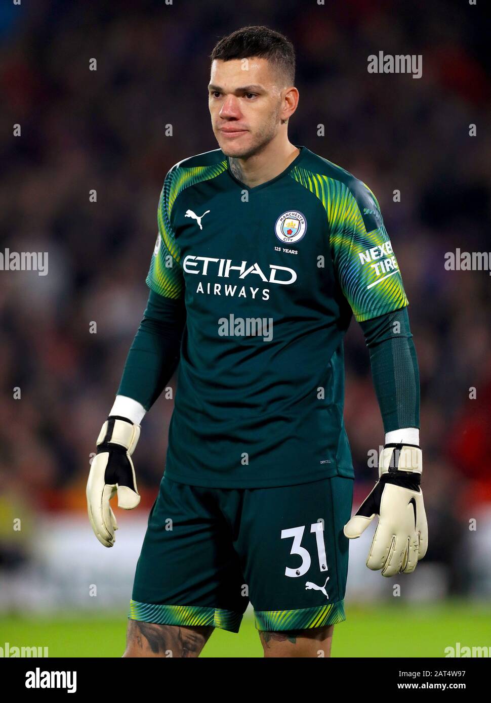 Manchester City goalkeeper Ederson Stock Photo - Alamy