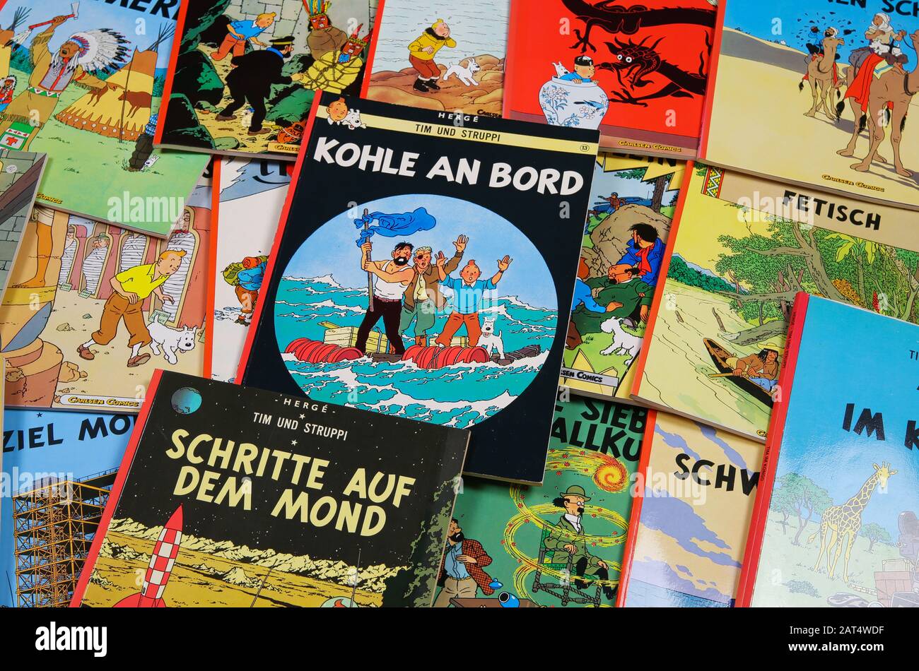 Cartoon Herge Tintin High Resolution Stock Photography and Images - Alamy