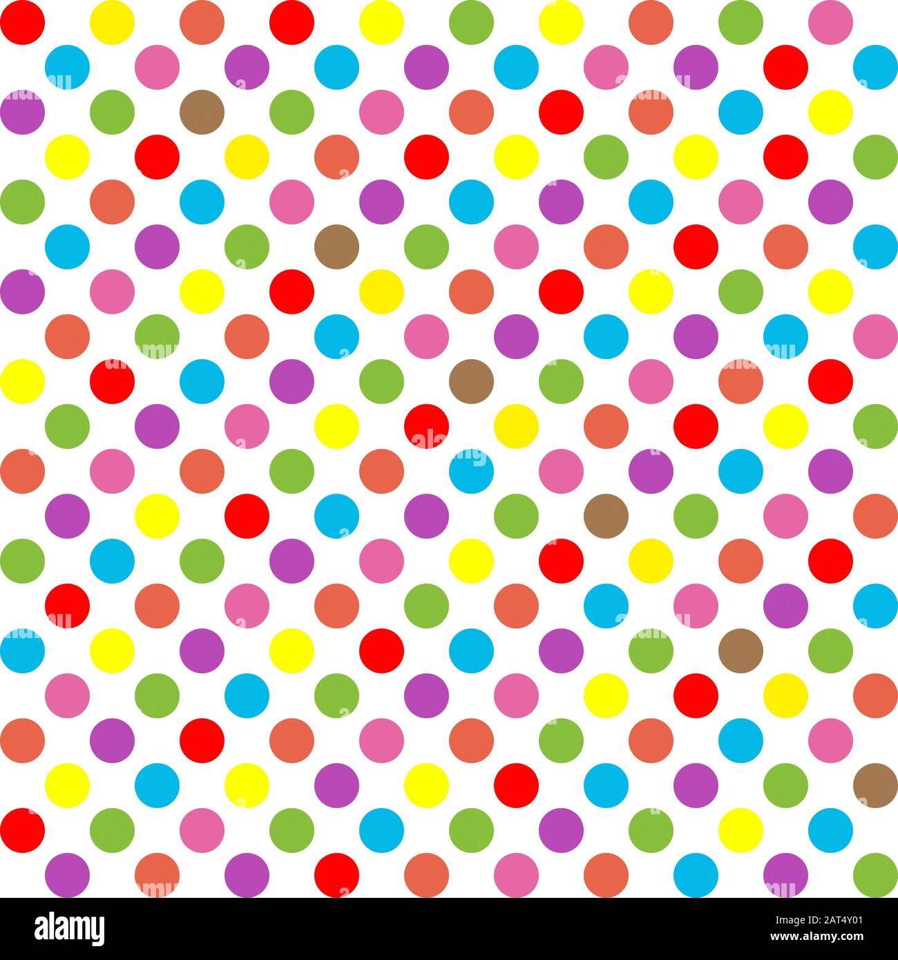 Circles round polka dots Cut Out Stock Images & Pictures - Alamy