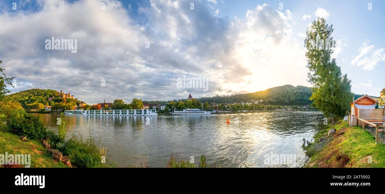 Historical city of Wertheim, Germany Stock Photo - Alamy