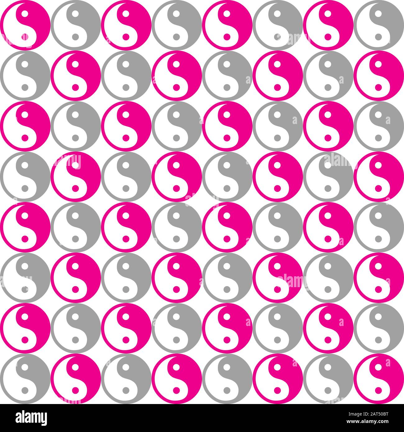Yin and Yang illustration Stock Photo - Alamy