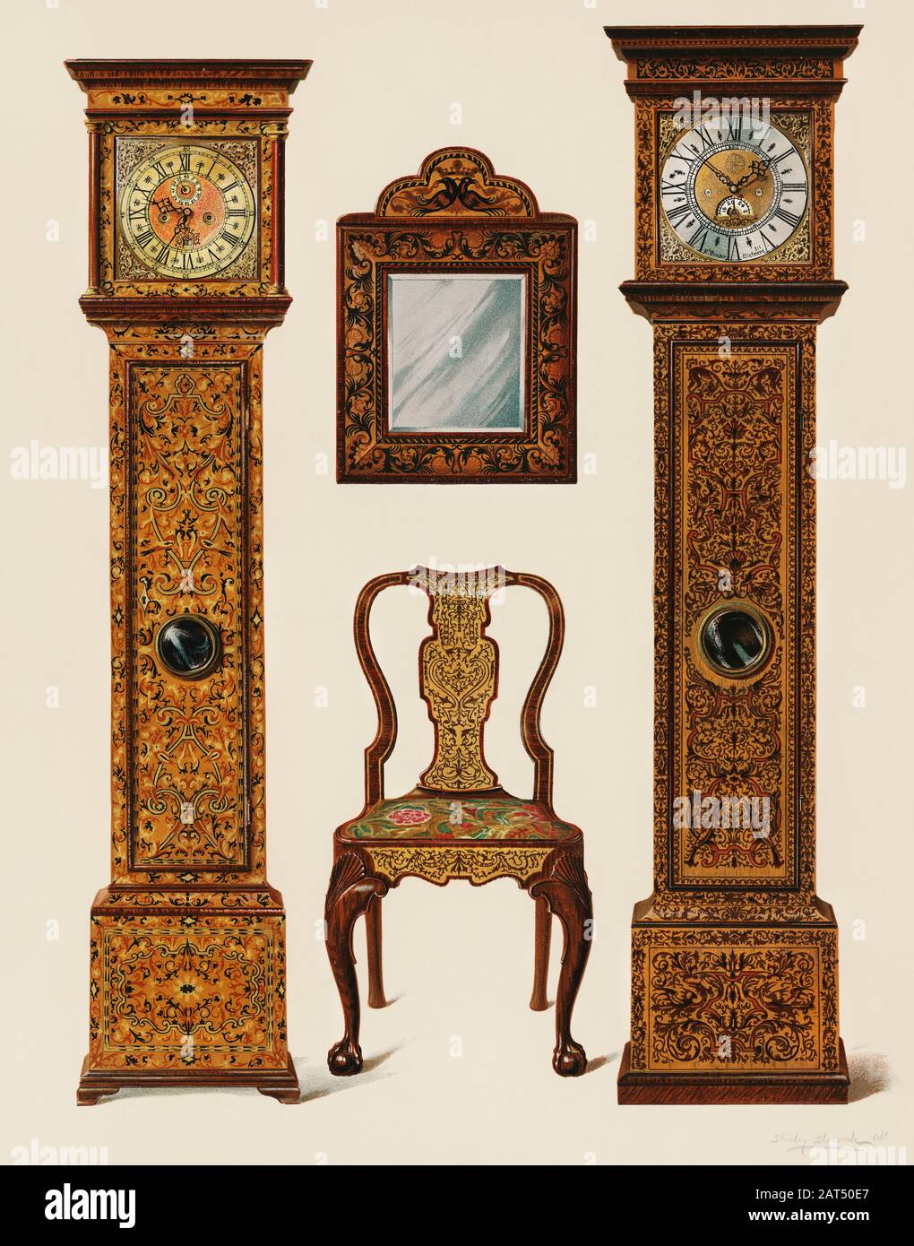 vintage illustration art Stock Photo - Alamy