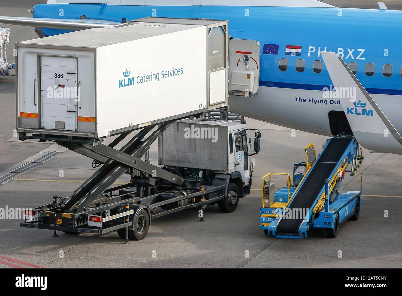 Klm catering services hi-res stock photography and images - Alamy
