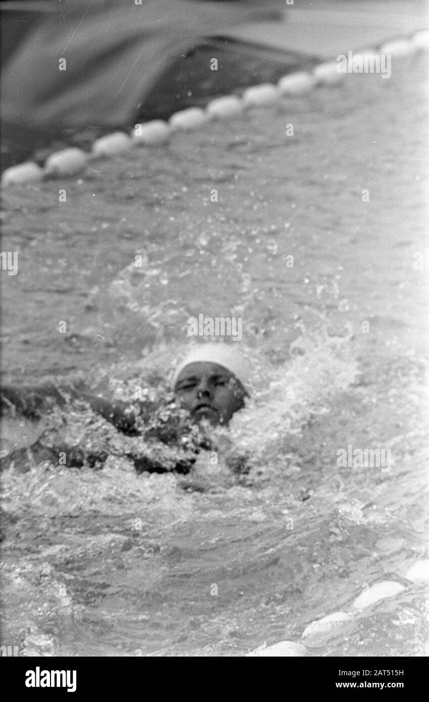 Dutch Swimming Championships 1968 Championships, Swimming competitions, Schans, Johan, Utrecht ...