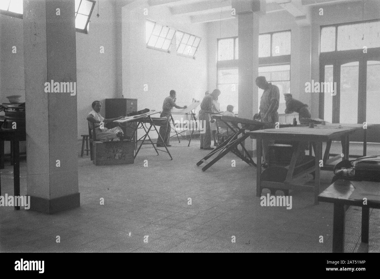 Welfare Service Office with drawing boards of Welfare Service Date ...