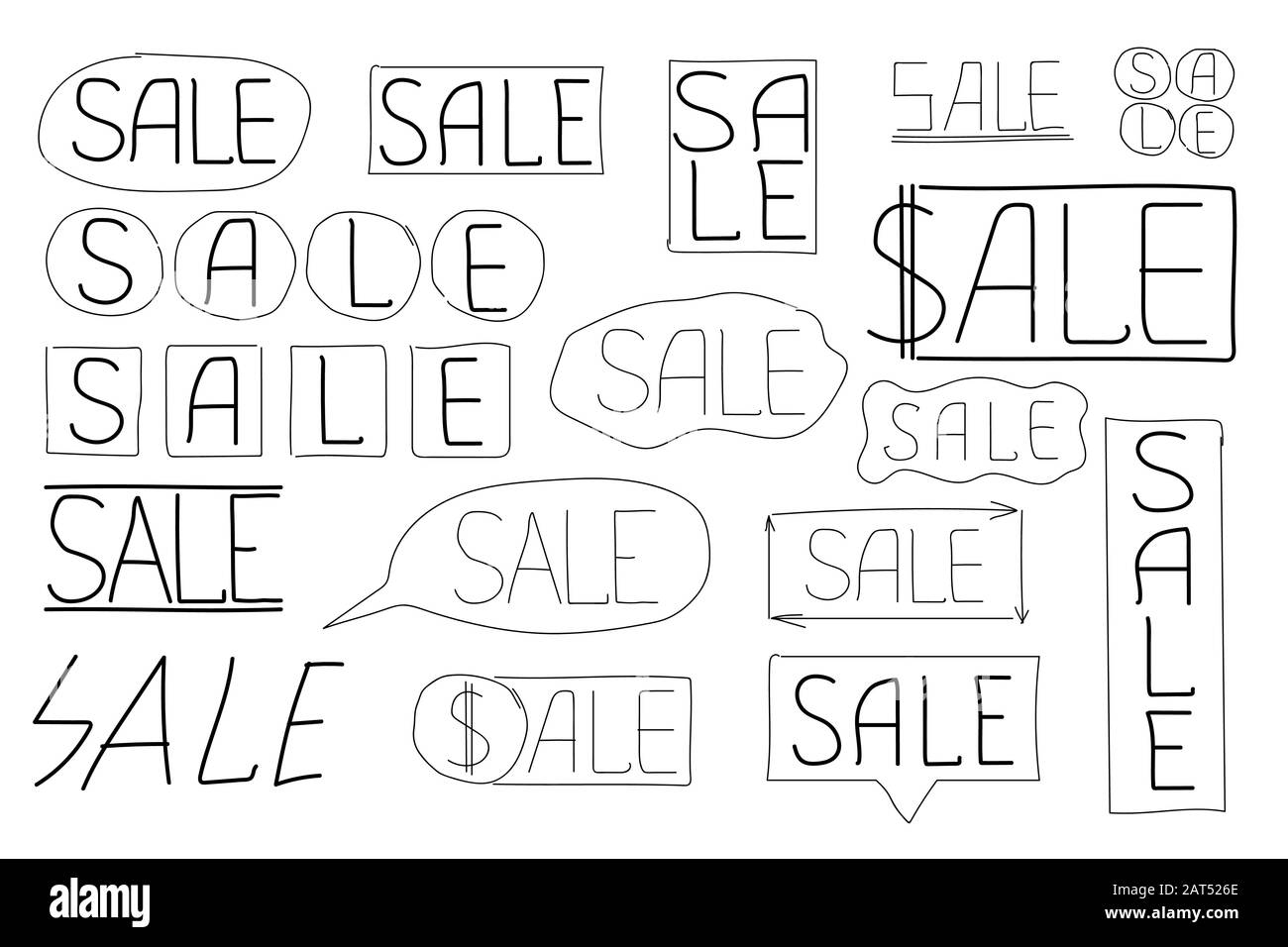 Sale label set Stock Vector Image & Art - Alamy