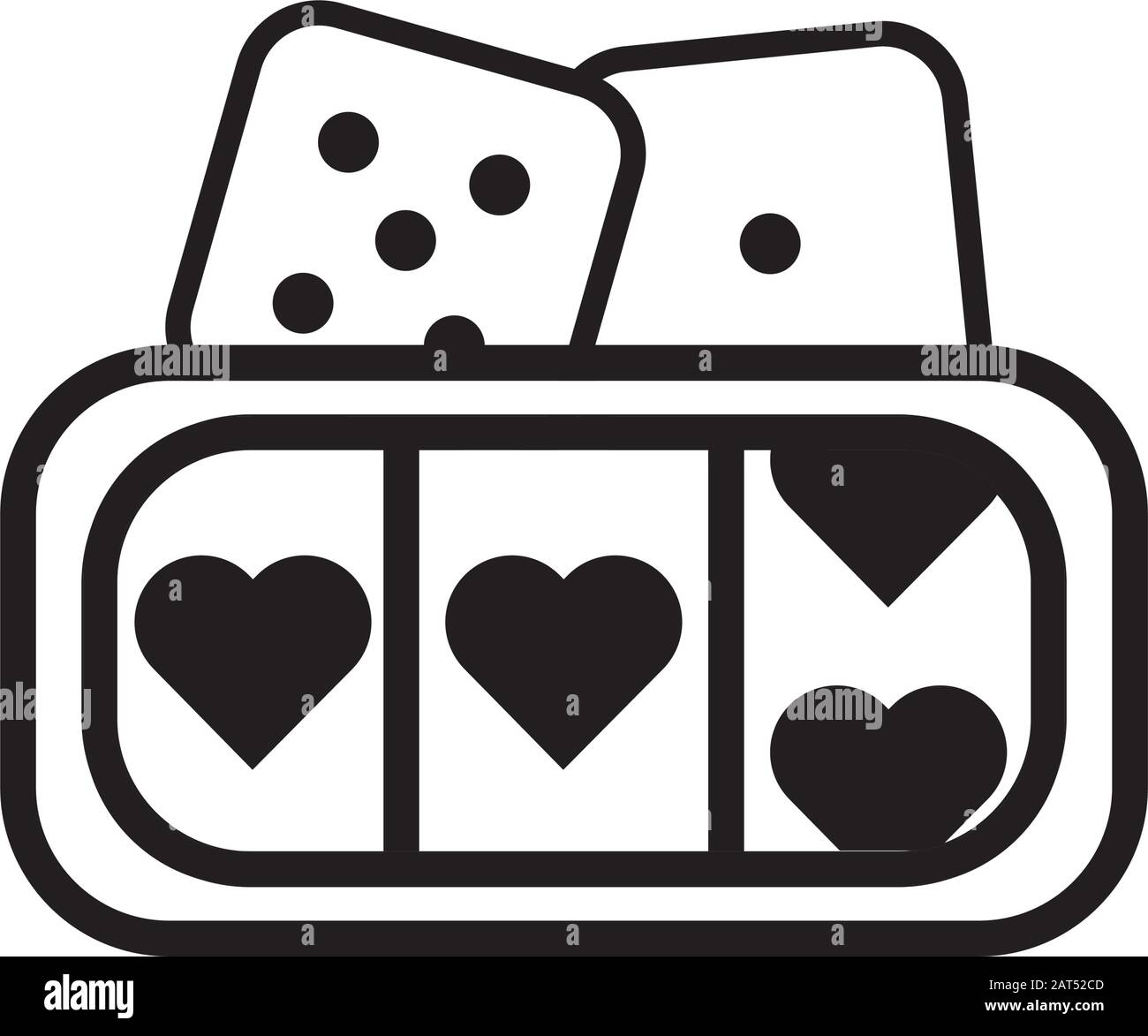 Casino billboard Black and White Stock Photos & Images - Alamy
