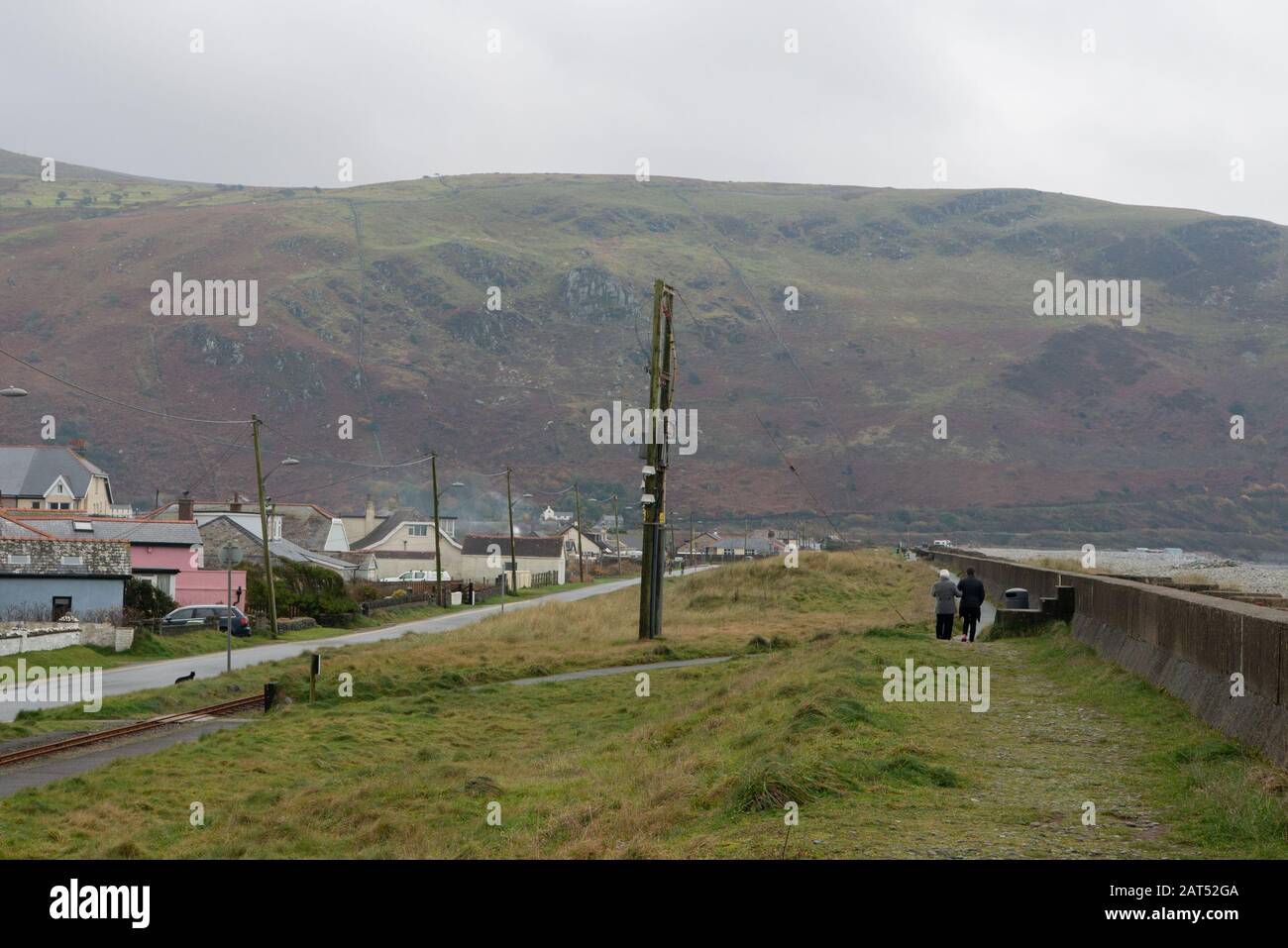 Sea defences at Fairbourne will stop being maintained - below sea level ...