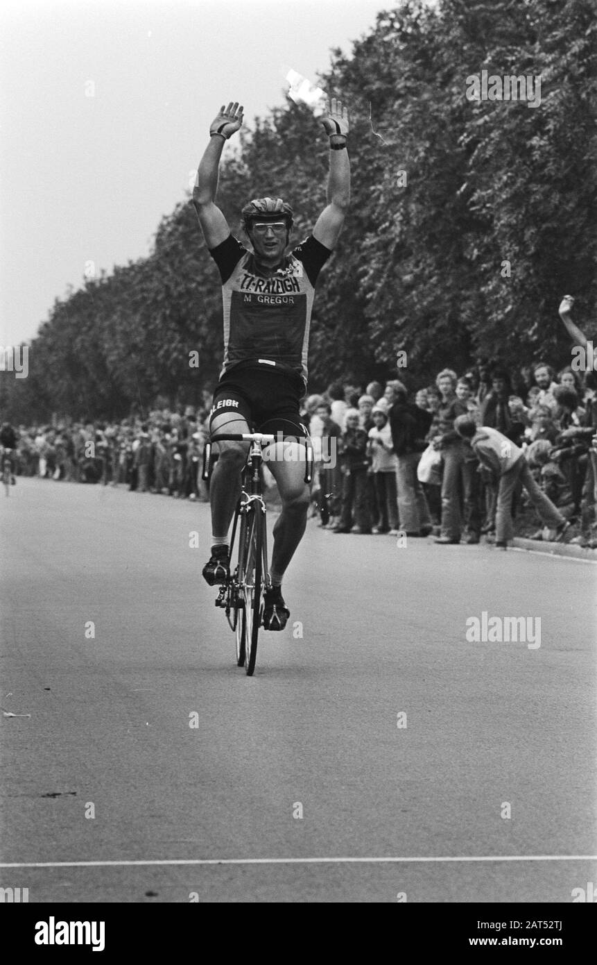 Cycling Tour van Kortenhoef; Jan Raas first about the finish Date ...