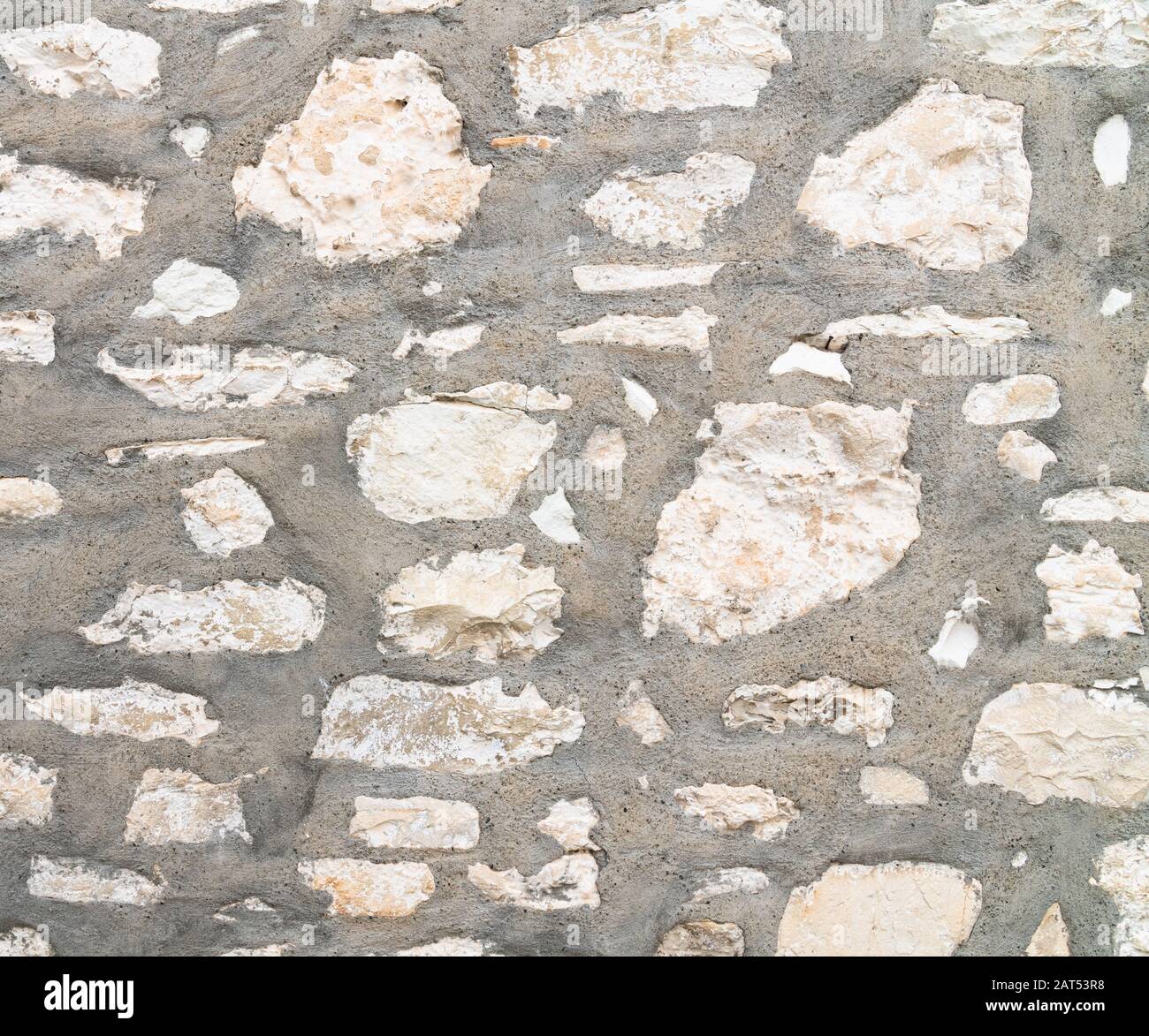 Fragment of an ancient stone wall in Cyprus, Background Stock Photo - Alamy