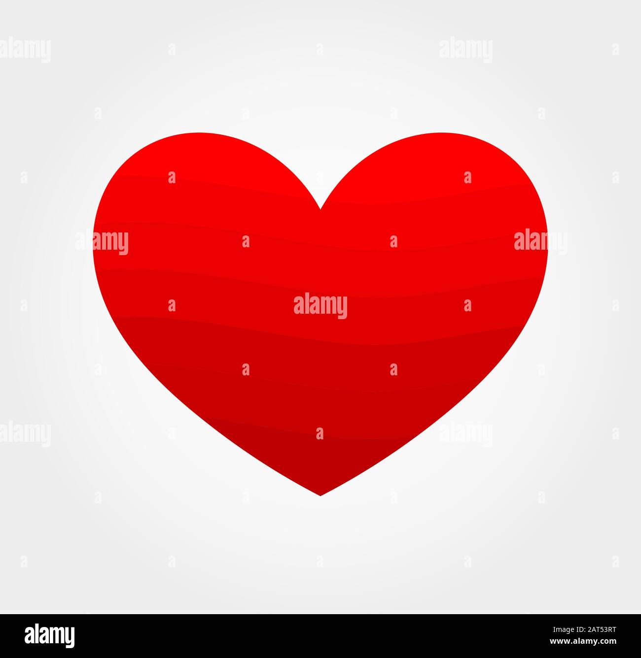 Read heart icon. Vector illustration Stock Vector Image & Art - Alamy