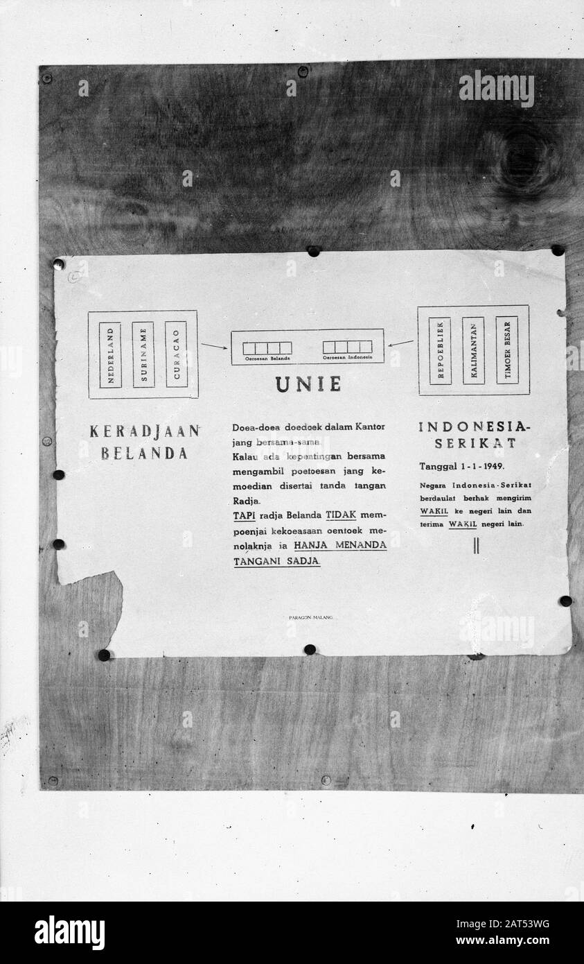 Reproductions of communist propaganda from Surabaya Keradjaan Belanda ...