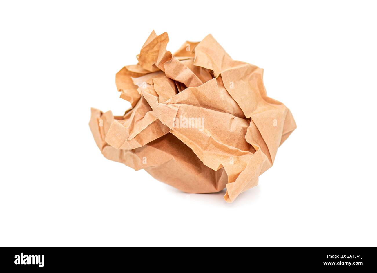 Texture crumpled paper Cut Out Stock Images & Pictures - Alamy