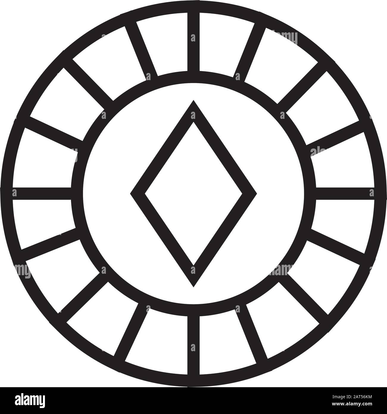 Chip stone Stock Vector Images - Alamy