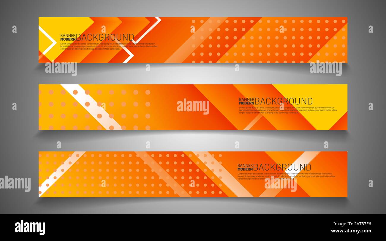 Set banner background for your design. vector graphic design ...