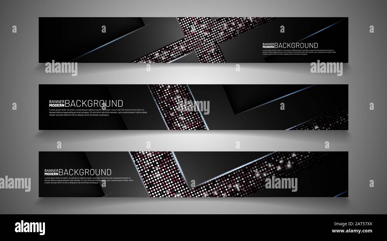 Set banner background for your design. vector graphic design ...