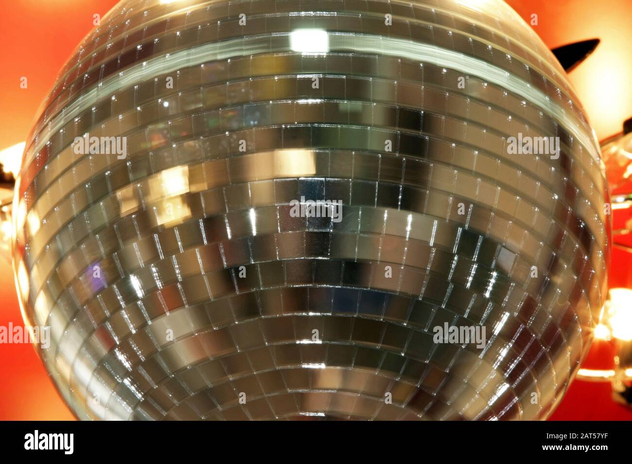 Rotating disco mirror ball hi-res stock photography and images - Alamy