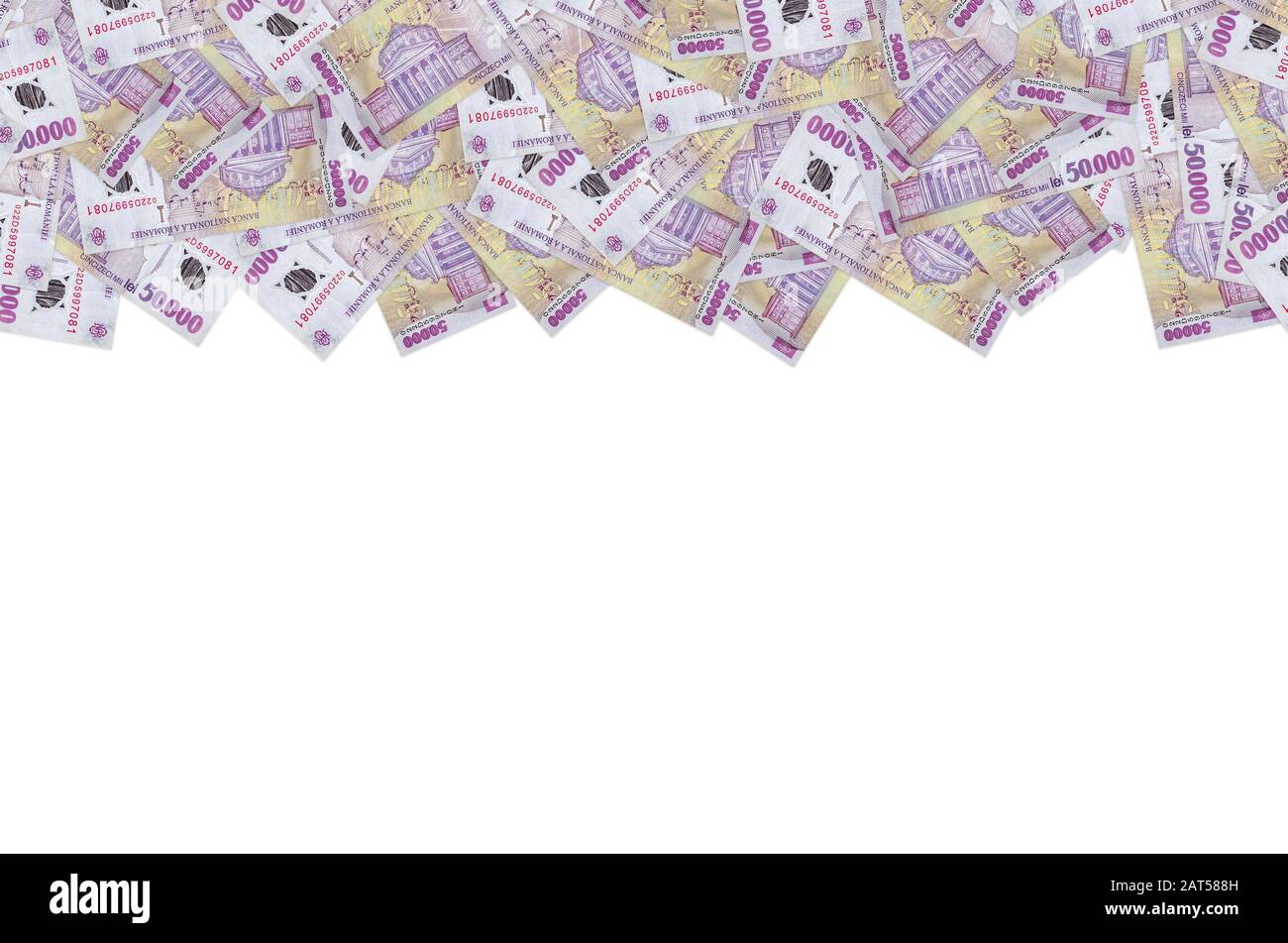 Romanian lei bank notes hi-res stock photography and images - Alamy