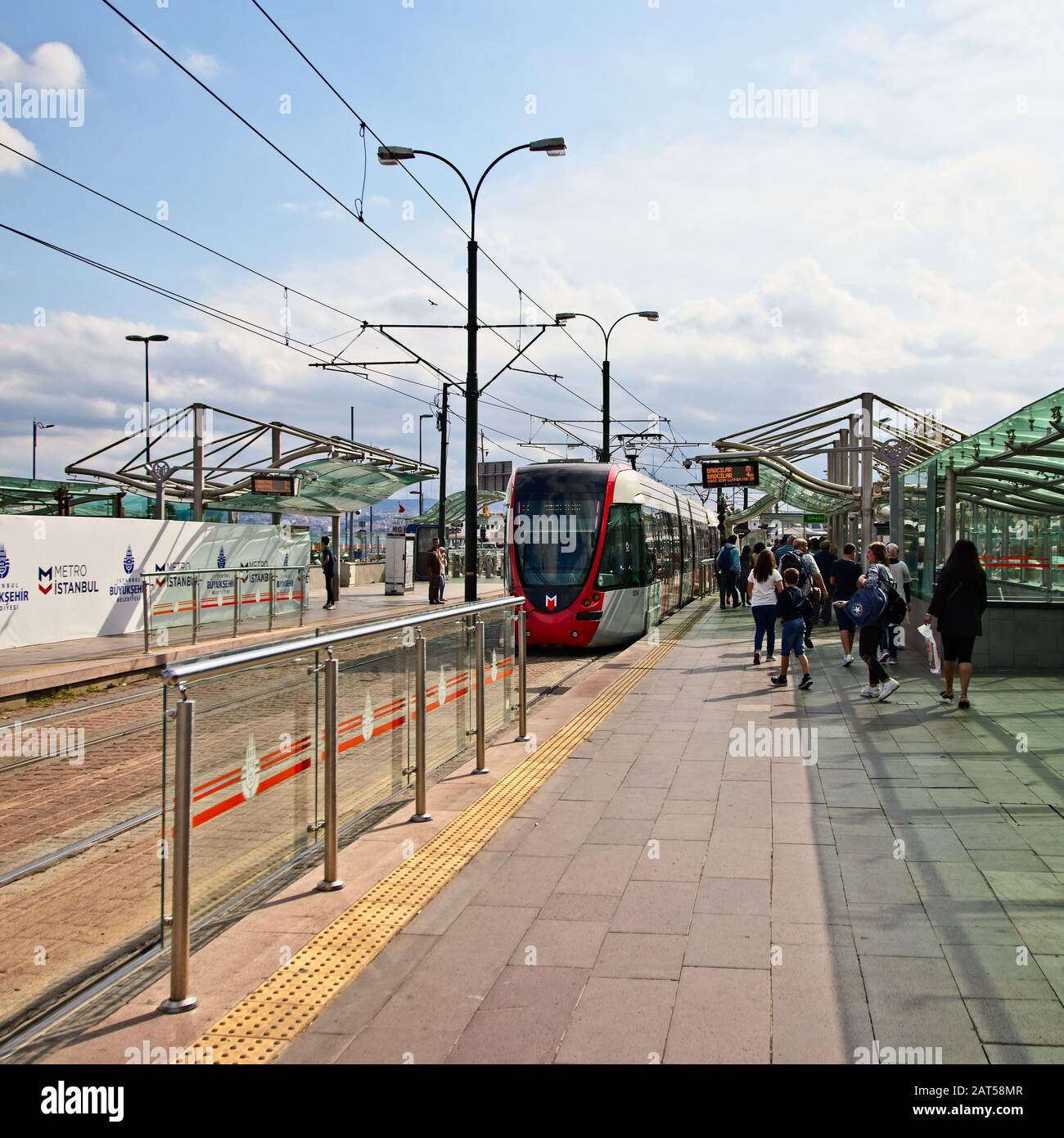 Istanbul tram system hi-res stock photography and images - Alamy