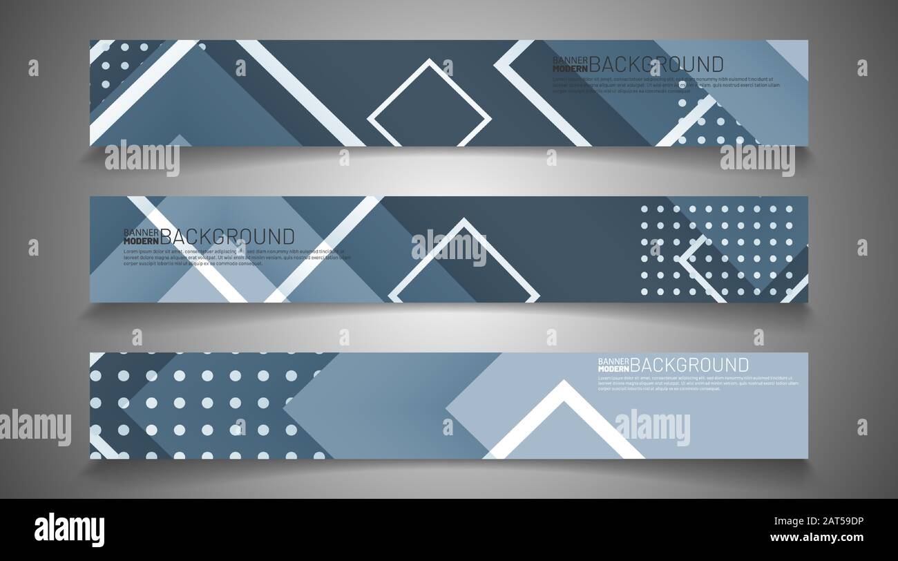 Set banner background for your design. vector graphic design ...