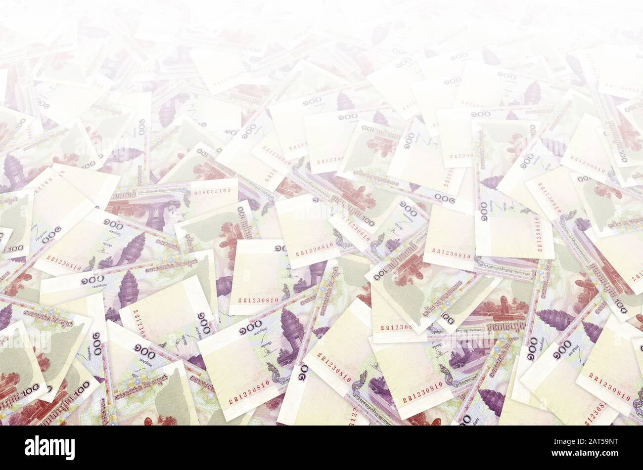 Cambodian money 100 riel currency hi-res stock photography and images ...