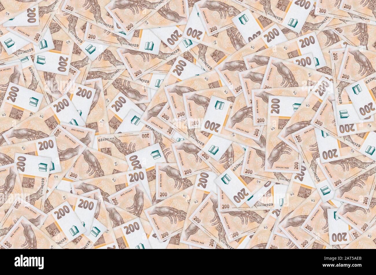 Czech bank note close up hi-res stock photography and images - Alamy