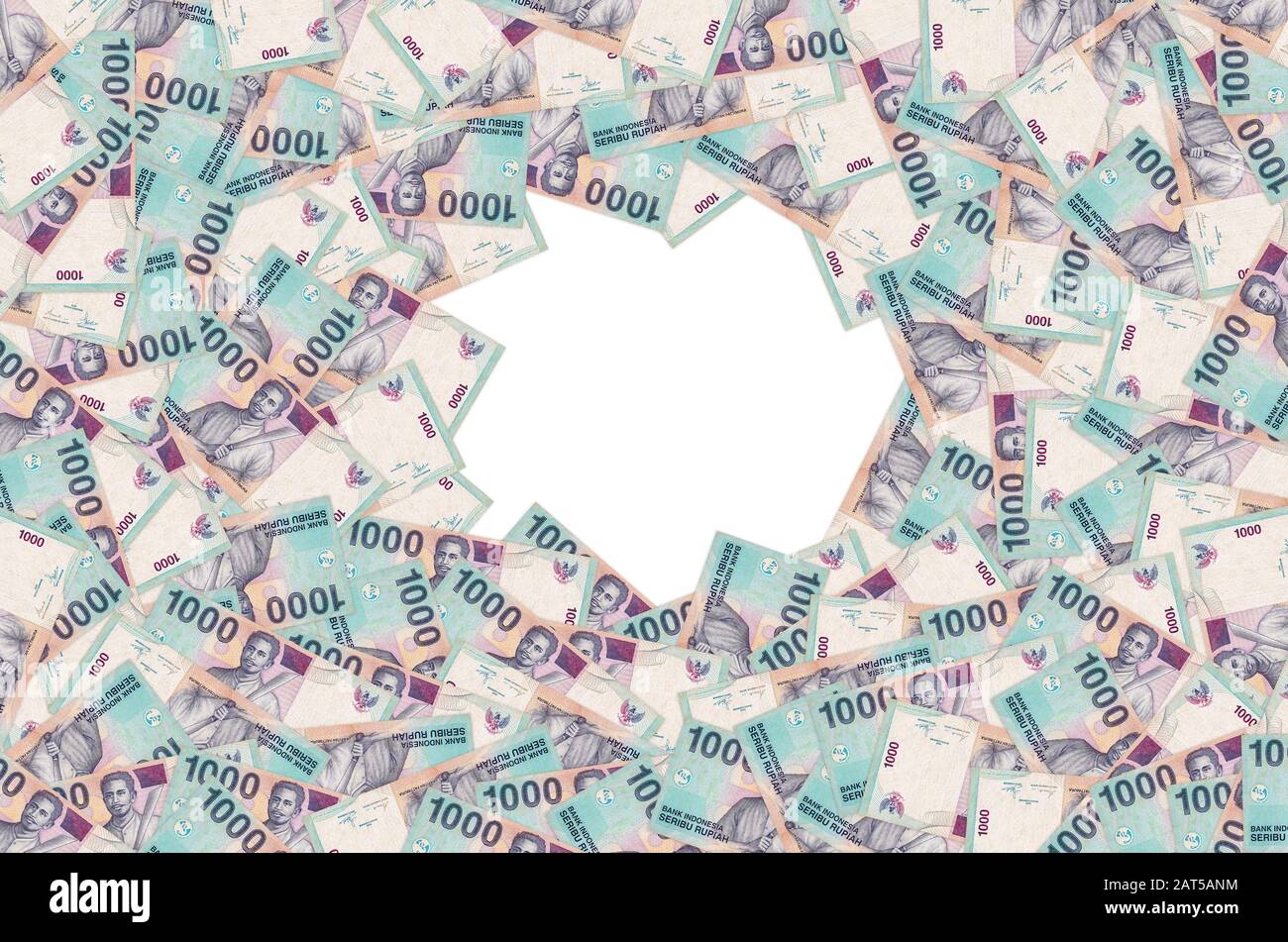 Kapitan Pattimura portrait on Indonesia 1000 rupiah bank note, former ...