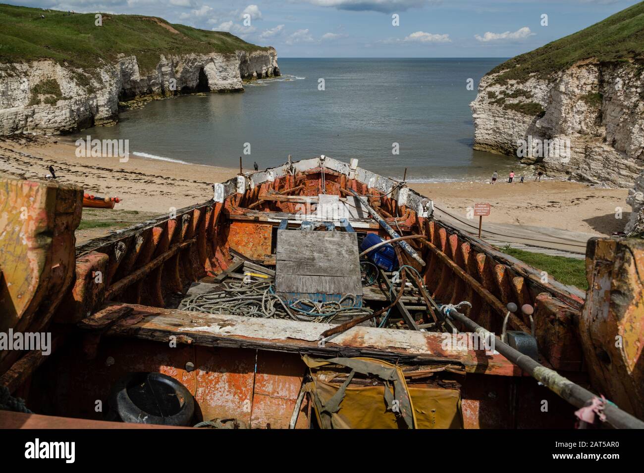 Filey fishing boats hi-res stock photography and images - Alamy