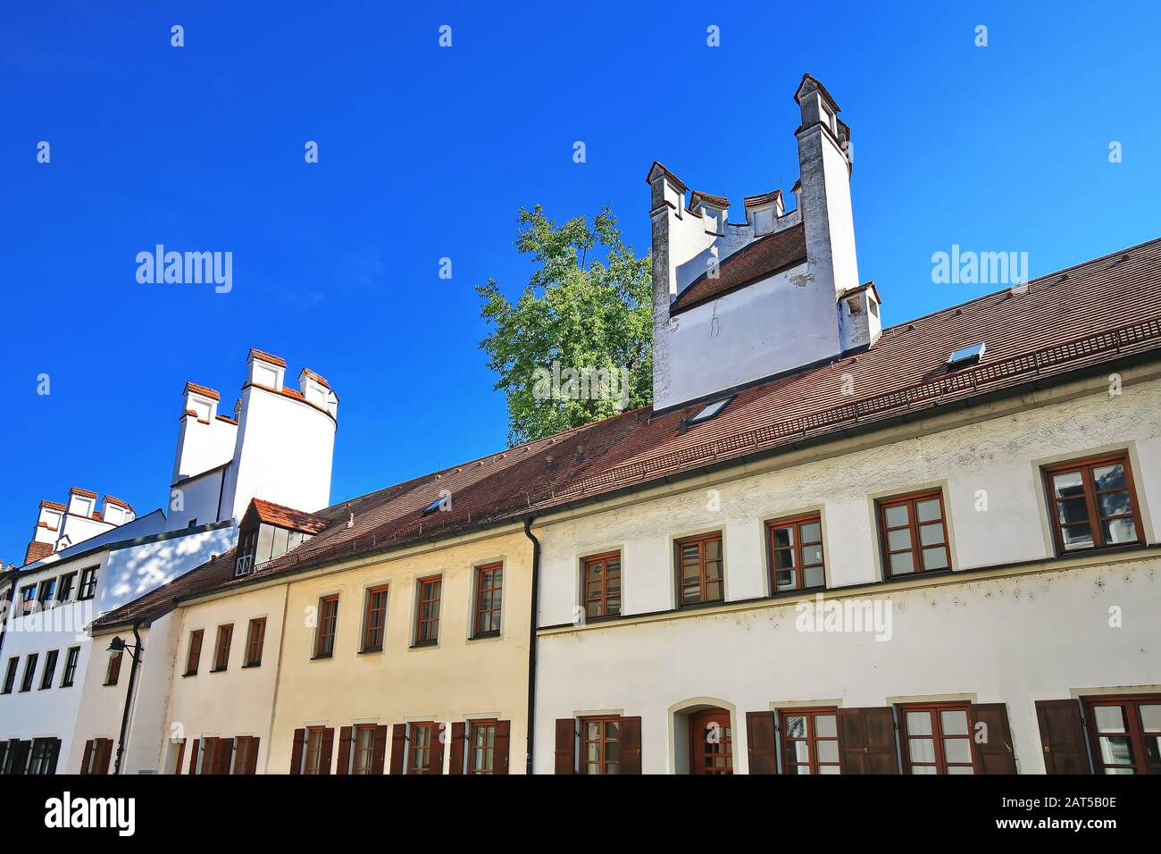 Alte Stadtmauer Ingolstadt is a city in Bayern/Germany with many ...