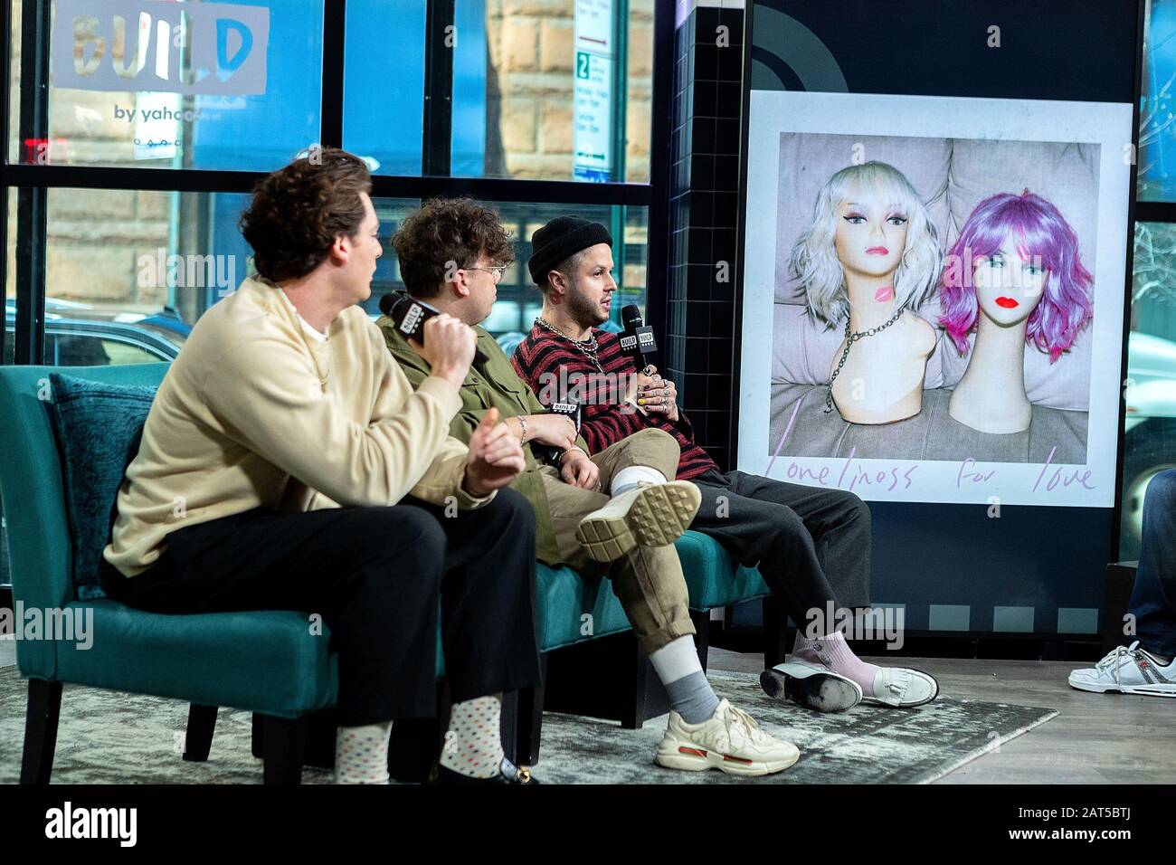 New York, NY, USA. 30th Jan, 2020. Jordan Greenwald, Mitchy Collins ...