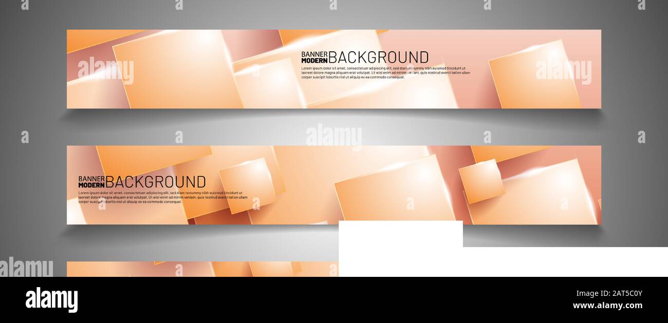 Set banner background for your design. vector graphic design ...