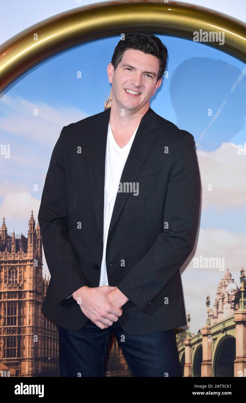 Jeff Fowler arrives for a screening of new film Sonic the Hedgehog at the Vue cinema in ...