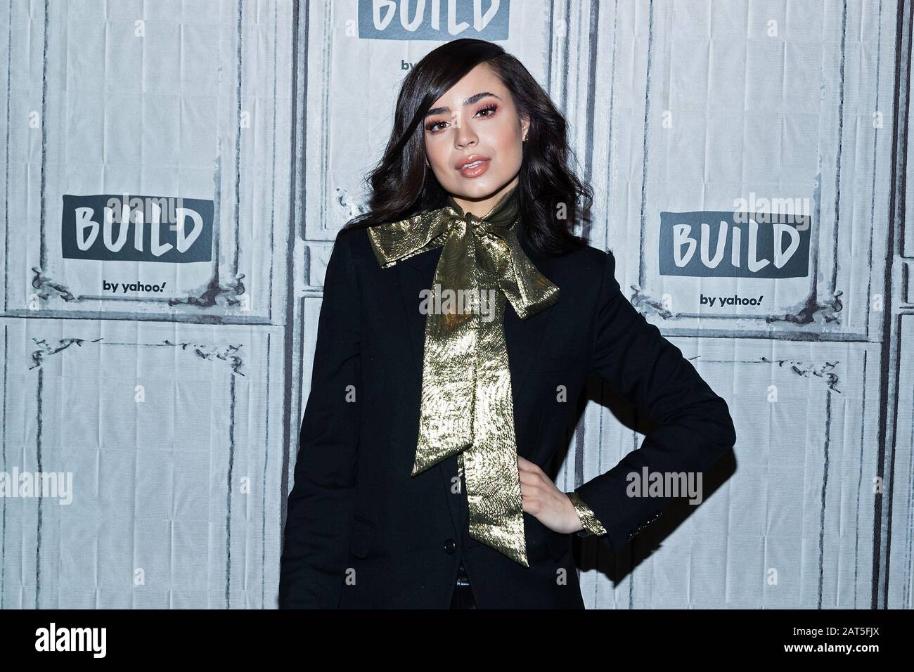 New York, NY, USA. 30th Jan, 2020. Sofia Carson visits the BUILD ...