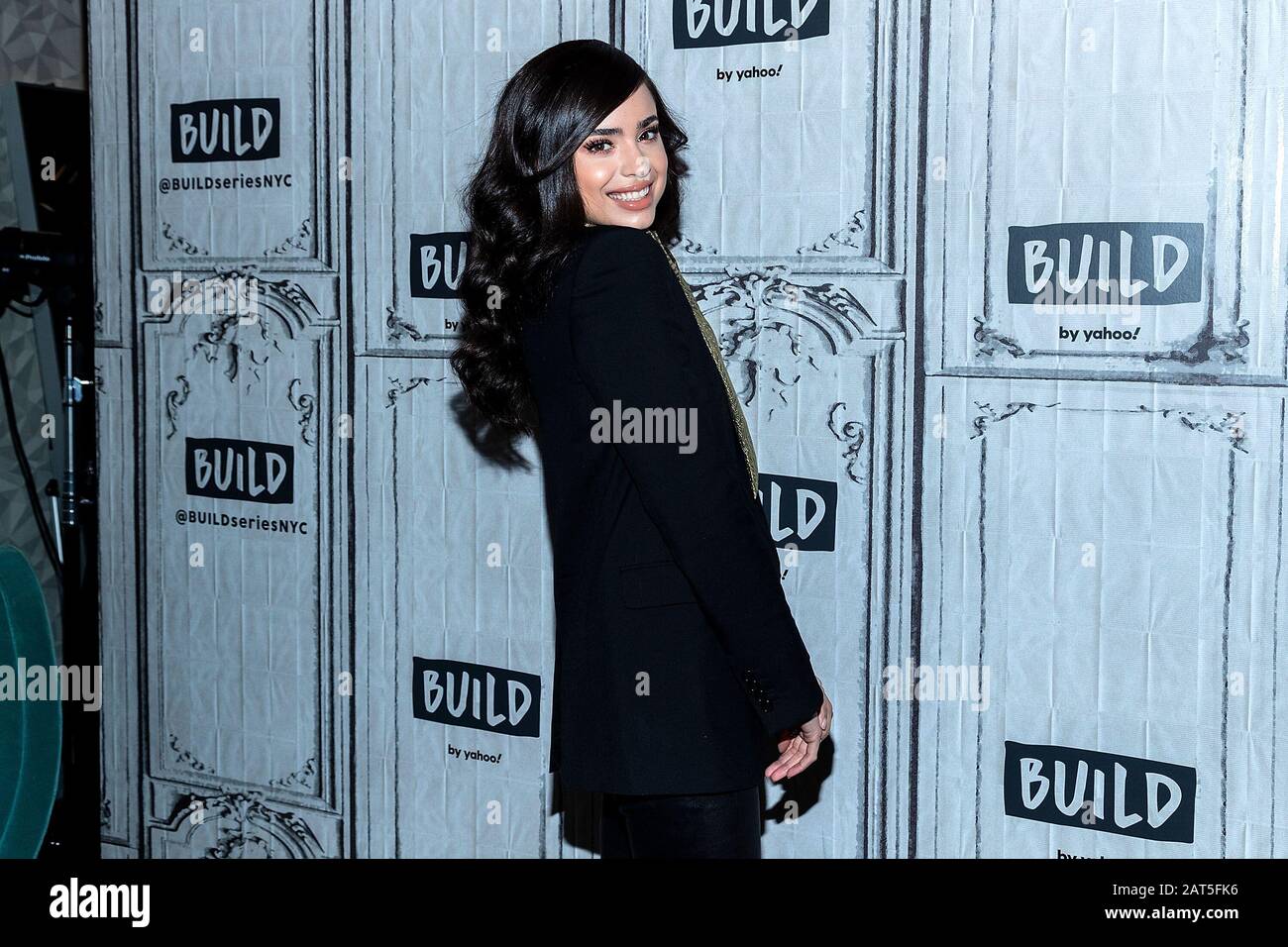 New York, NY, USA. 30th Jan, 2020. Sofia Carson visits the BUILD ...