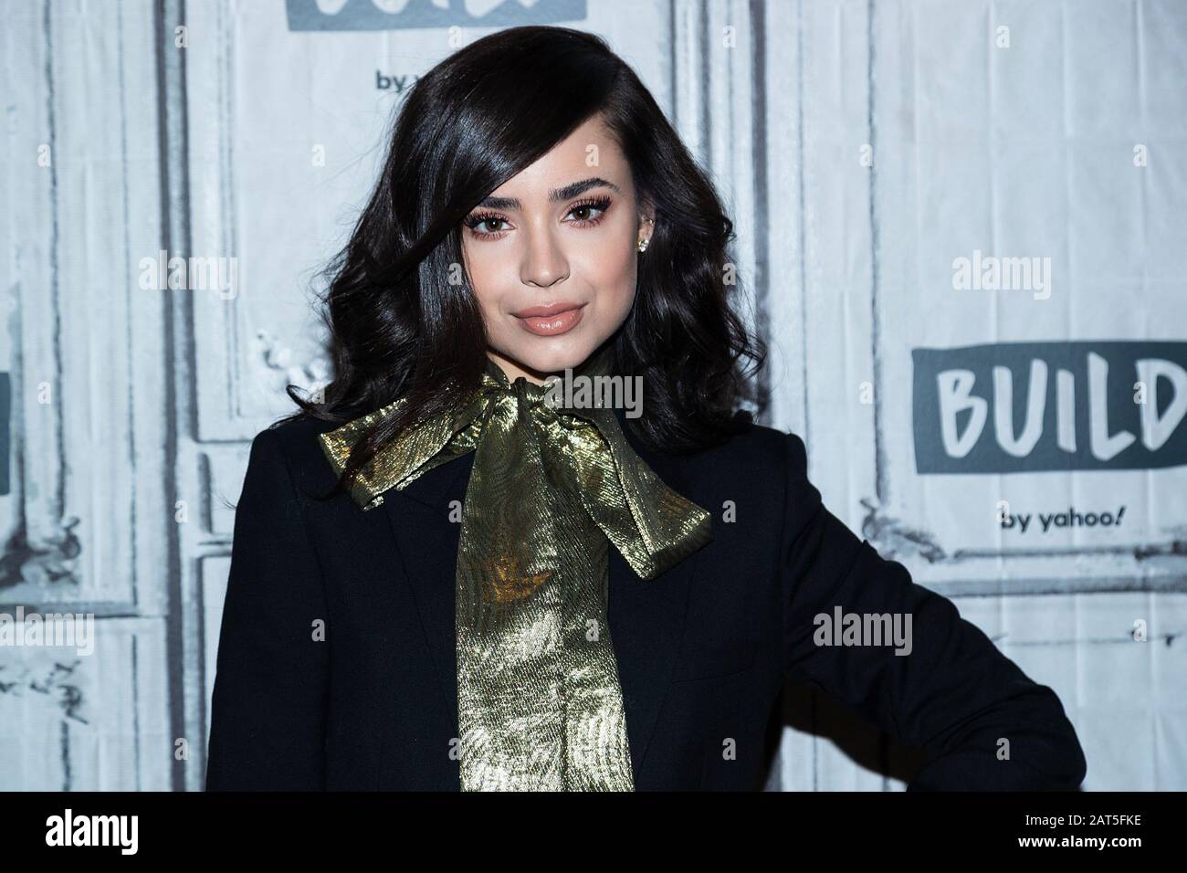 New York, NY, USA. 30th Jan, 2020. Sofia Carson visits the BUILD ...