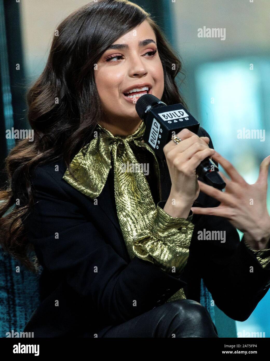 New York, NY, USA. 30th Jan, 2020. Sofia Carson visits the BUILD ...