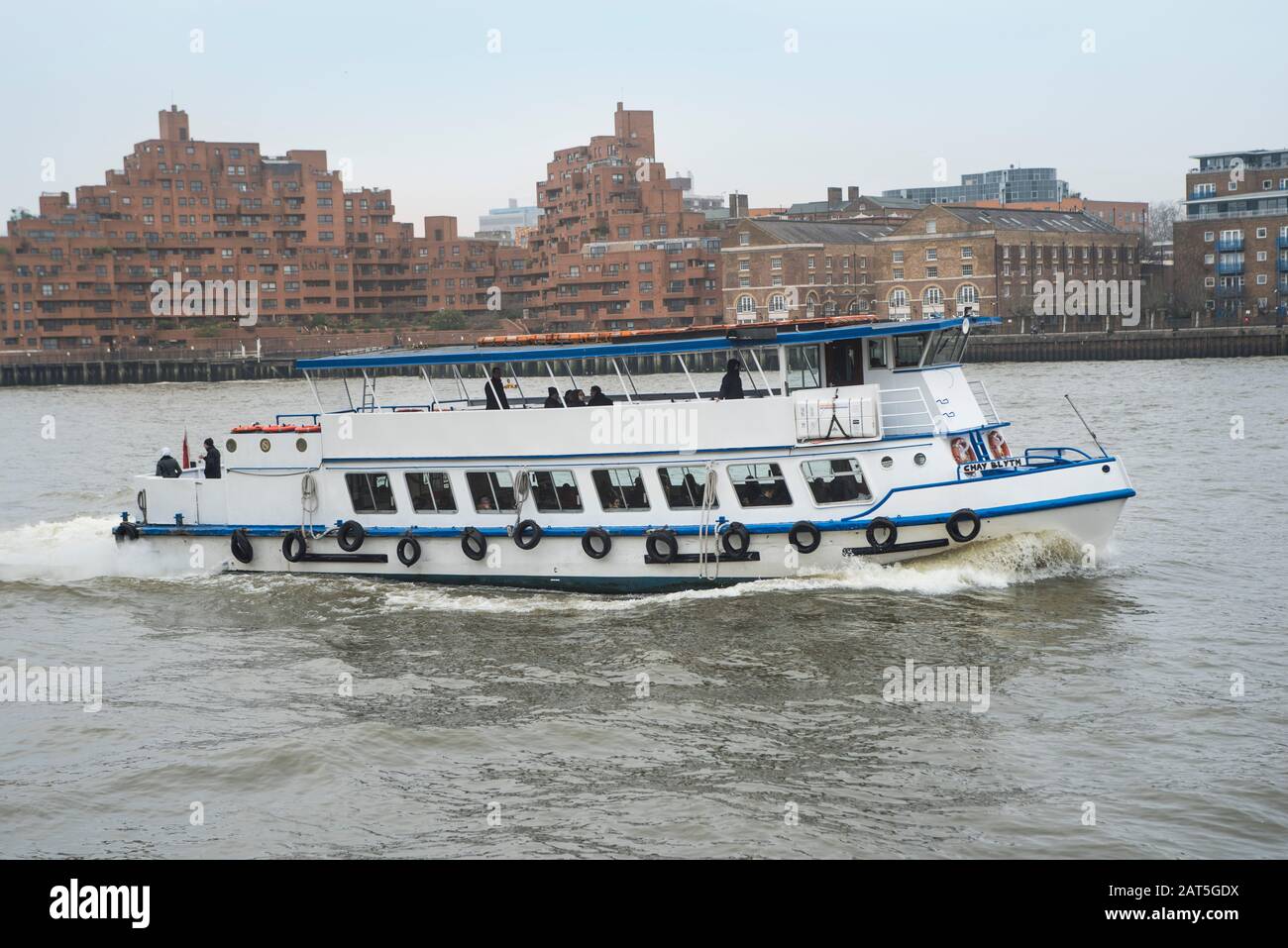 The Chay Blyth, a river cruise boat, London Stock Photo - Alamy