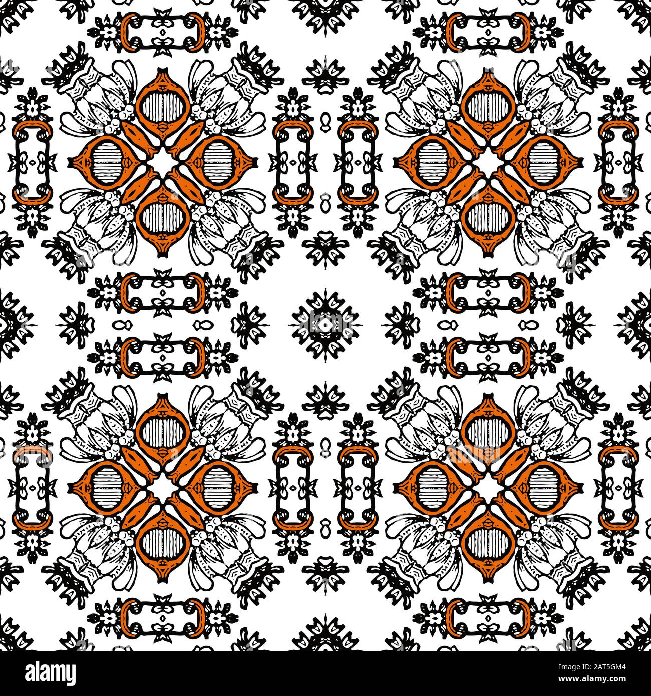 Vintage Abstract ornamental background. Round pattern. Vector ...