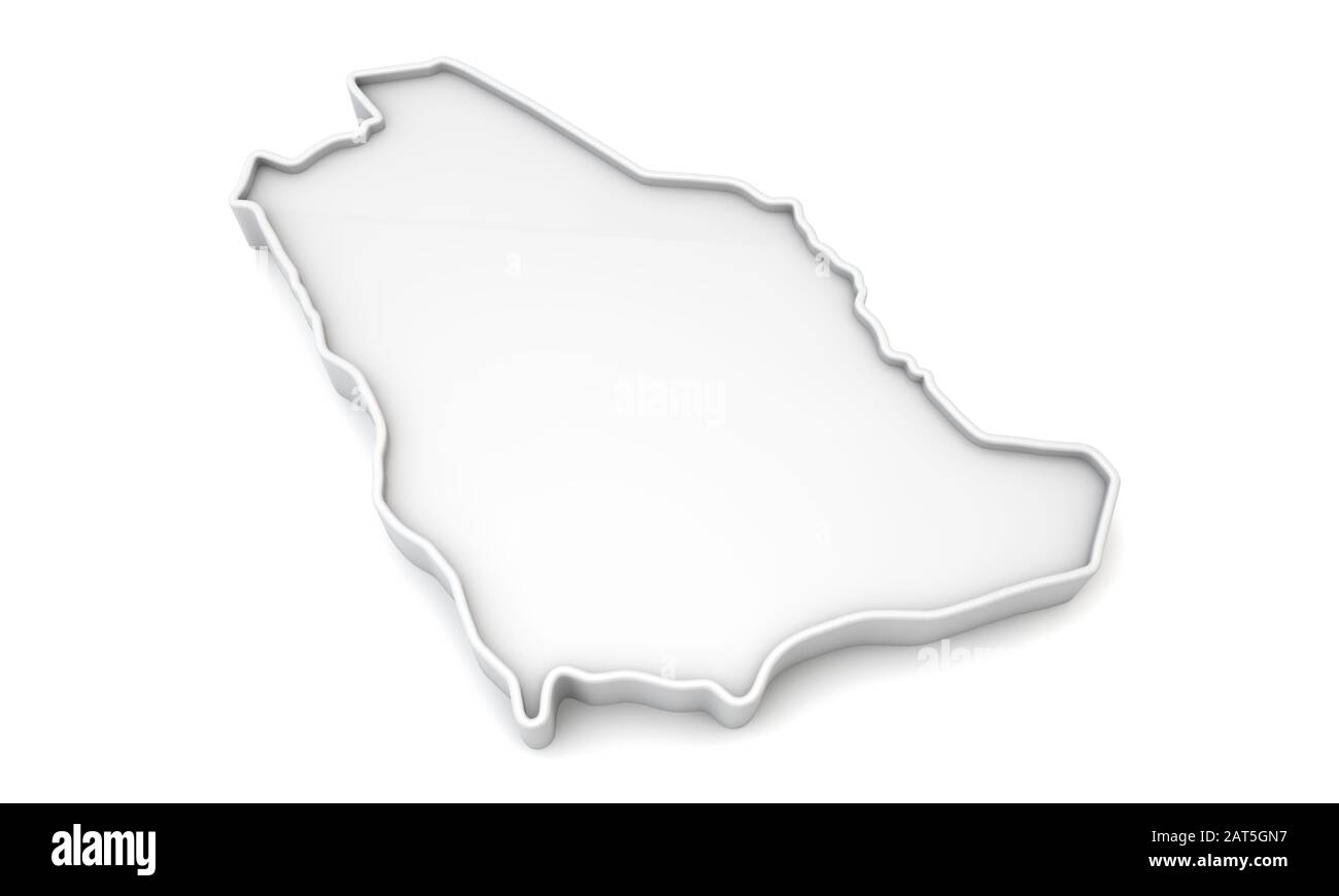 Map of saudi arabia hi-res stock photography and images - Alamy