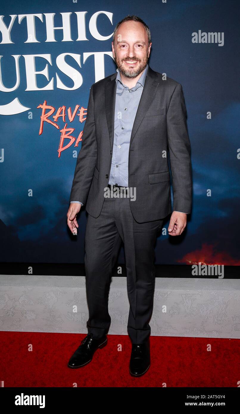 Los Angeles, CA - January 29, 2020: Jason Altman attends the premiere ...