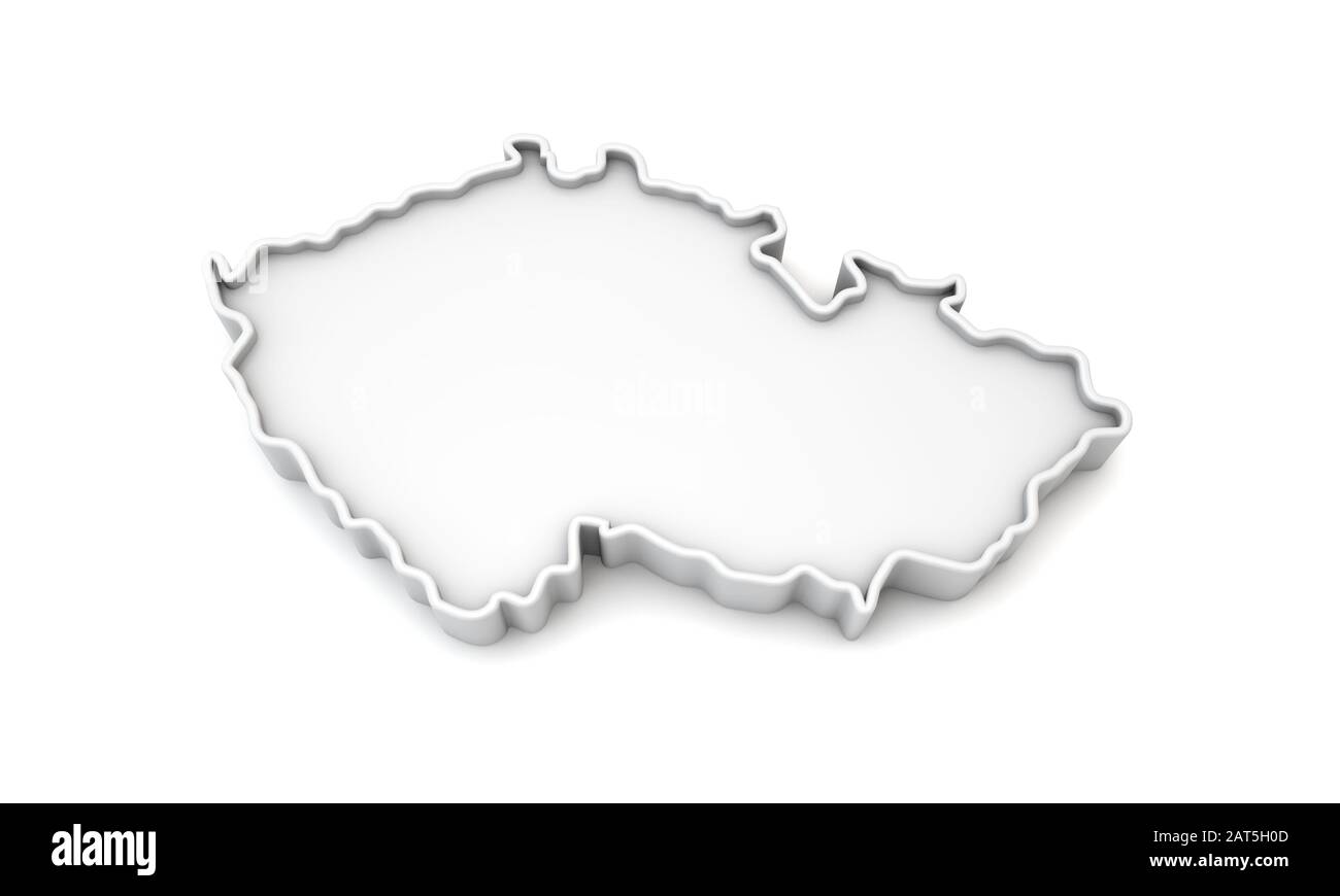 Map of czech hi-res stock photography and images - Alamy