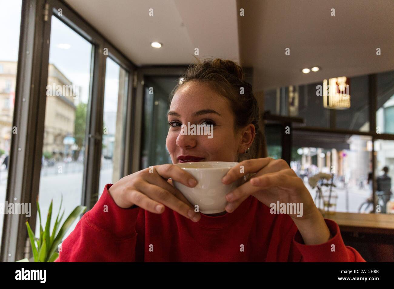 Lipstick coffee mug hi-res stock photography and images - Alamy